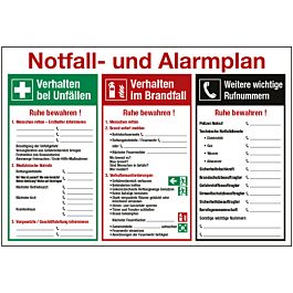 Notfall- und Alarmplan: - Spezial-Druckerei Leipzig | Printec Signograph